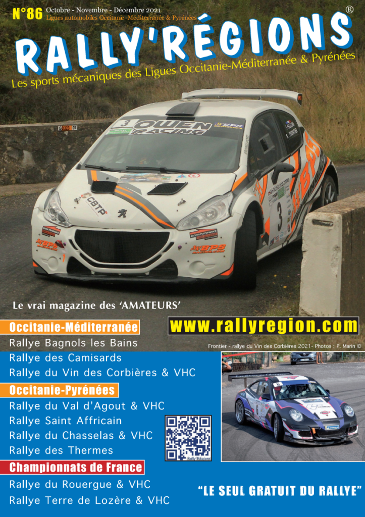 Magazine en ligne Rally'Régions le mag gratuit du rallye