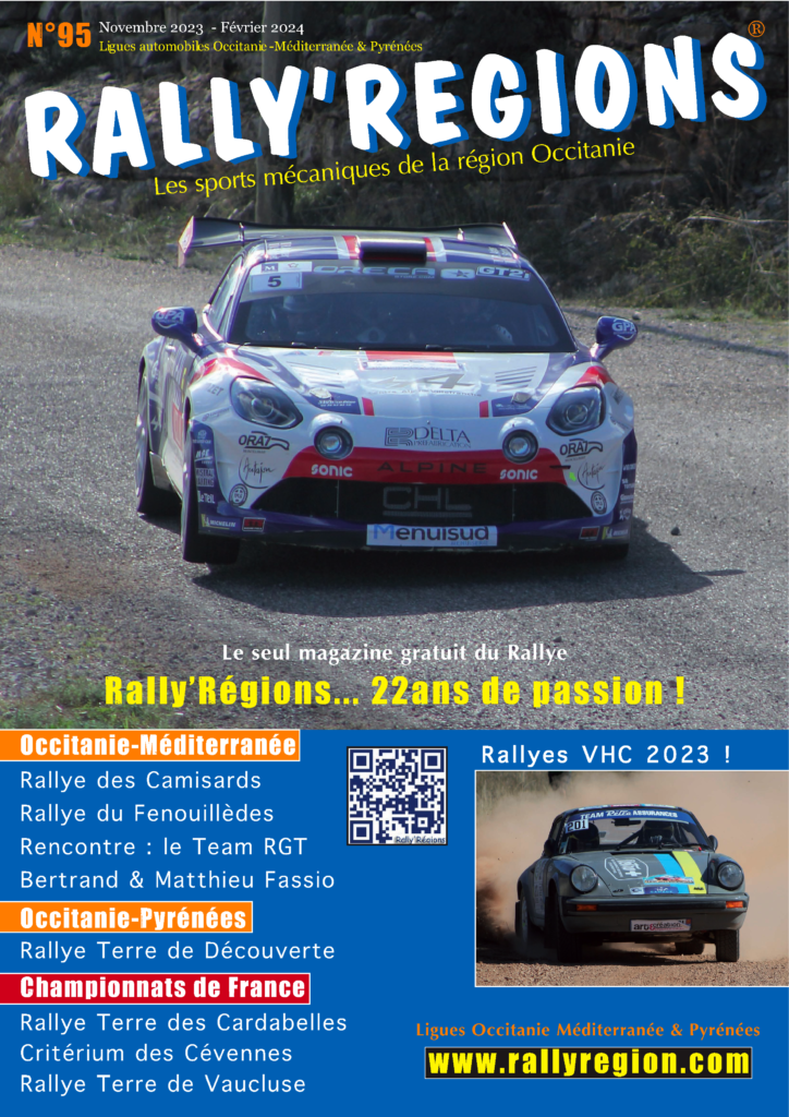 Rally'Régions - Occitanie-Méditerranée-Pyrénées N°95 - Rally'Régions
